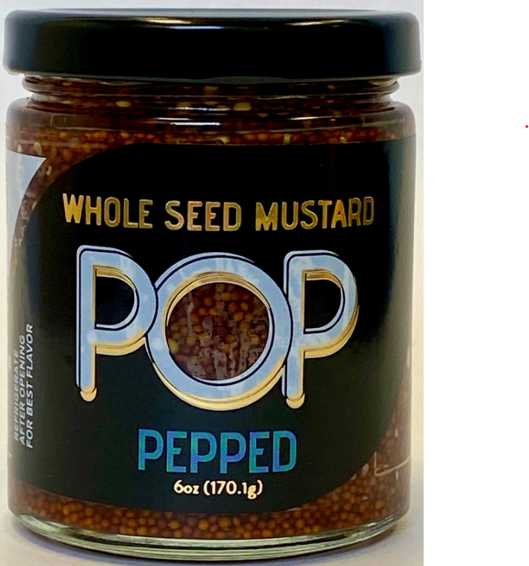 POP Pepped Ale Mustard | The Ancient Olive Gourmet