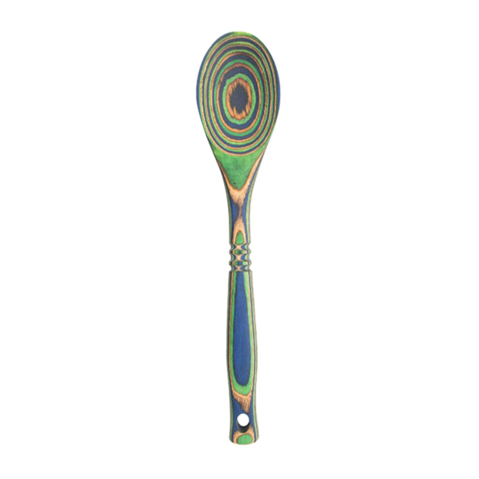IB Peacock Pakka Spoon 12" | The Ancient Olive Gourmet