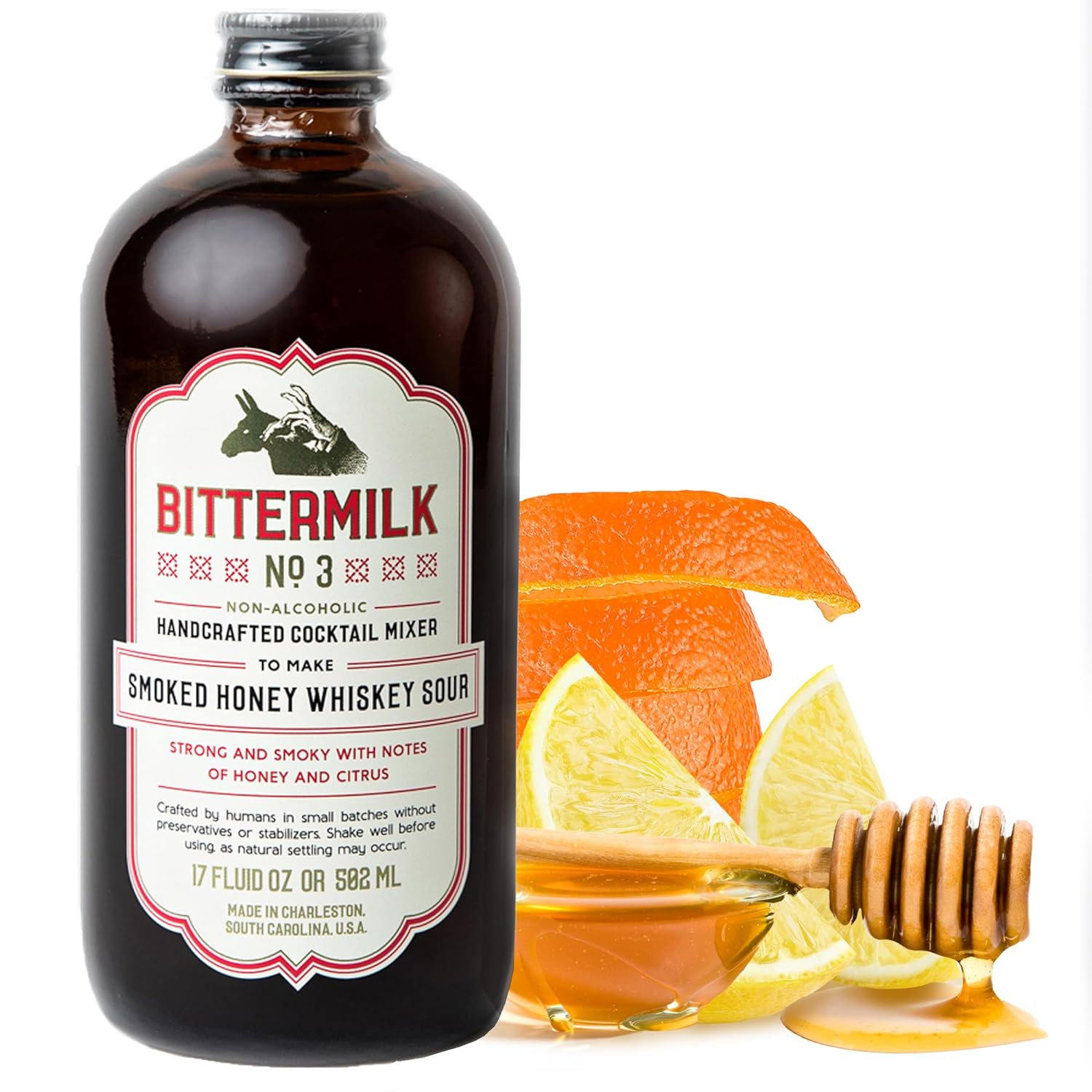 Bittermilk No.3 Smoked Honey Whiskey Sour Mix for Cocktails | The ...